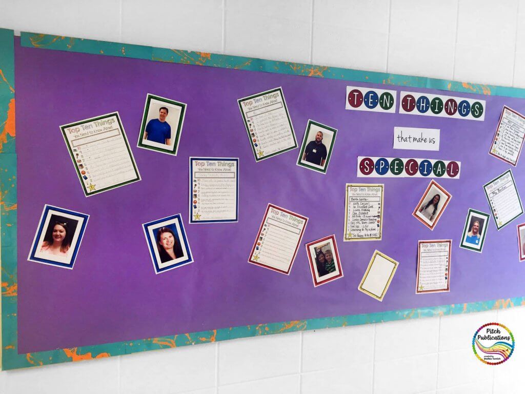 Back to School Bulletin Boards | Pitch Publications with Shelley Tomich