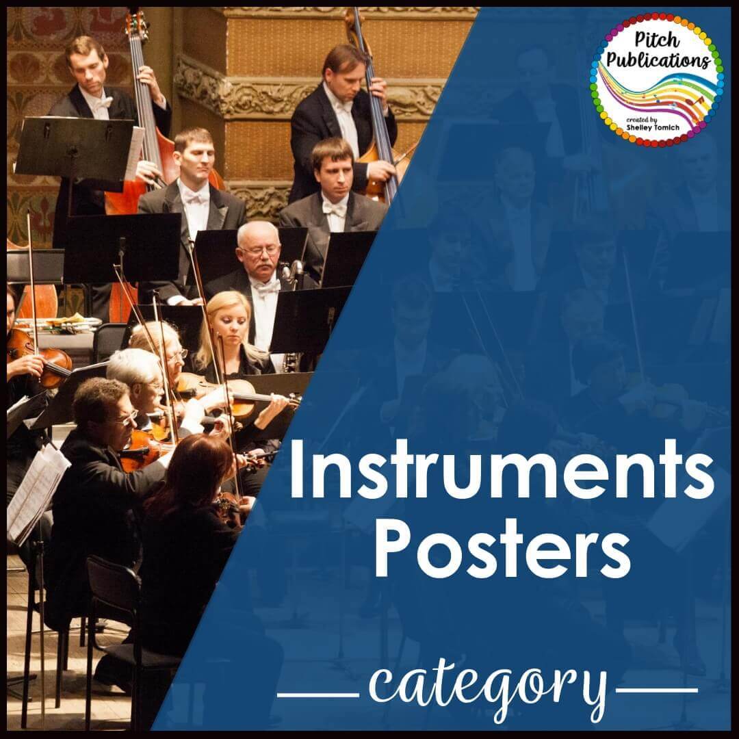 Instrument Posters - Pitch Publications with Shelley Tomich