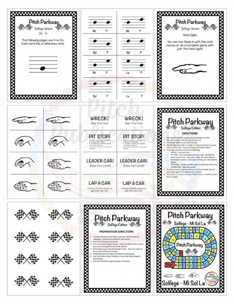 Pitch Parkway Music Center Game - Mi Sol La - a great workstation!