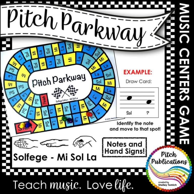 Pitch Parkway Music Center Game - Mi Sol La - a great workstation!
