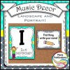 Music Decor - AQUA AND GRAY Music Rules Posters, Tattling, and more!
