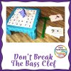 Don't Break the Pitches! - Bass Clef Pitch Note Reading Game