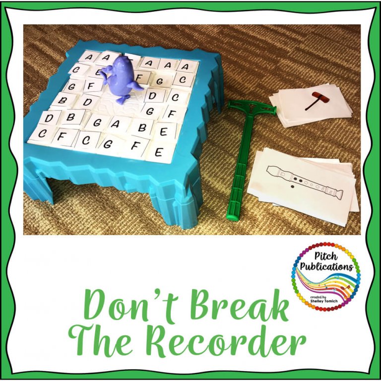 Don't Break the Recorder! - Recorder Fingerings Music Game