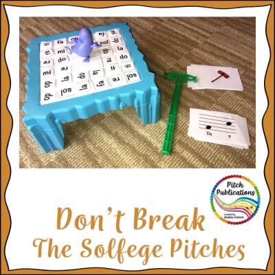 Music Center: Don't Break the Pitches! - Solfege Pitch Note Reading Game