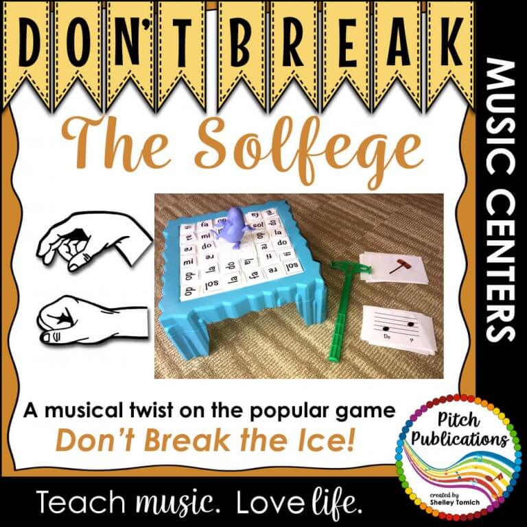 Music Centers: Pitch Parkway - Solfege Do Re Mi Sol La Game, Practice