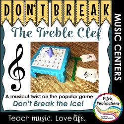 Don't Break the Pitches! - Treble Clef Pitch Note Reading Game