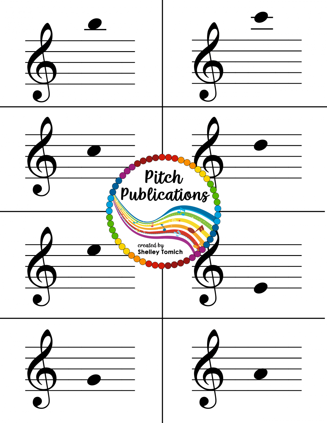 Don't Break the Pitches! - Treble Clef Pitch Note Reading Game