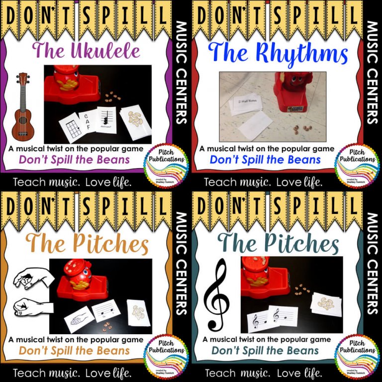 Don't Spill the MUSIC BUNDLE! Pitch, rhythm, dynamics, & more!