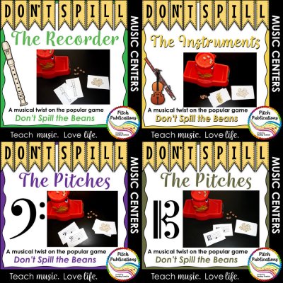 Don't Spill the MUSIC BUNDLE! Pitch, rhythm, dynamics, & more!