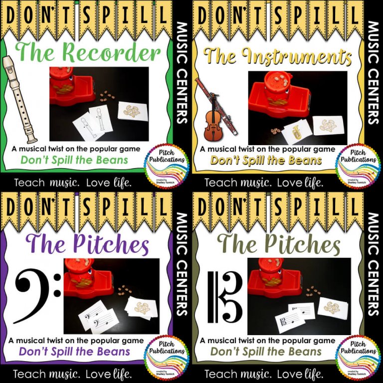Don't Spill the MUSIC BUNDLE! Pitch, rhythm, dynamics, & more!