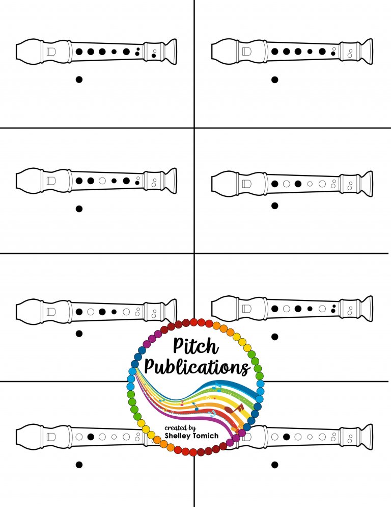 Music Center: Don't Spill the Recorder! - Recorder Fingerings Music Game