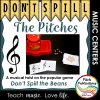 Don't Spill the Pitches! -Treble Clef Pitch Note Reading Game