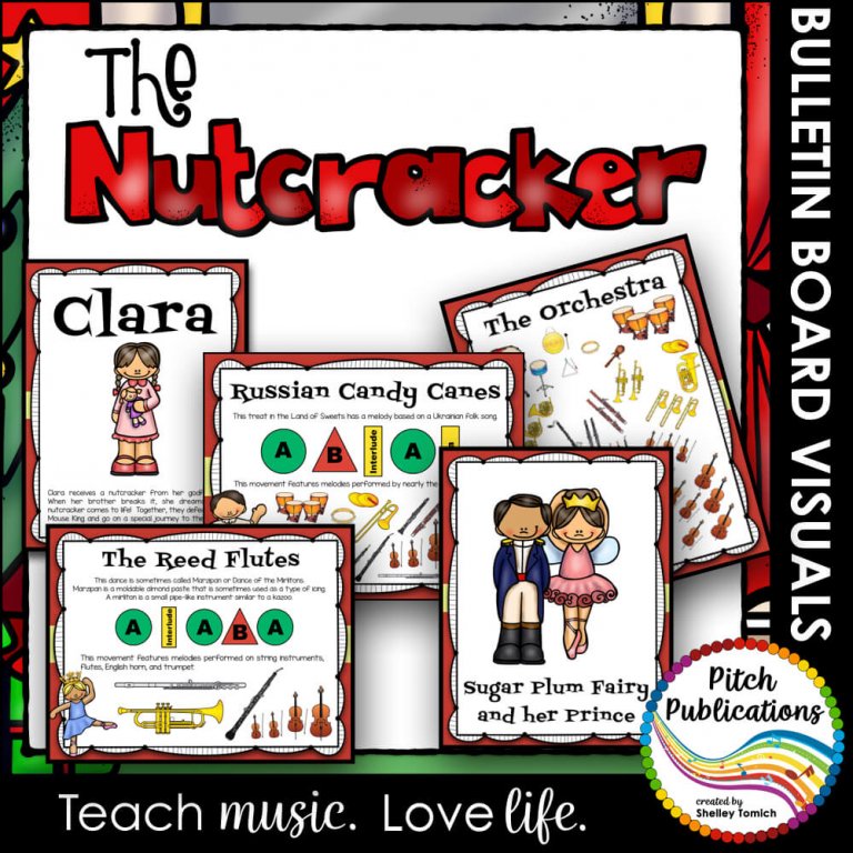 The Nutcracker Bulletin Boards - Characters, Form, history, and more!