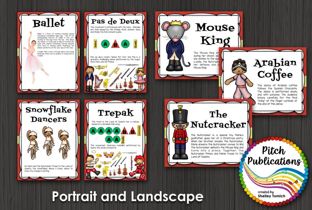 The Nutcracker Bulletin Boards - Characters, Form, history, and more!