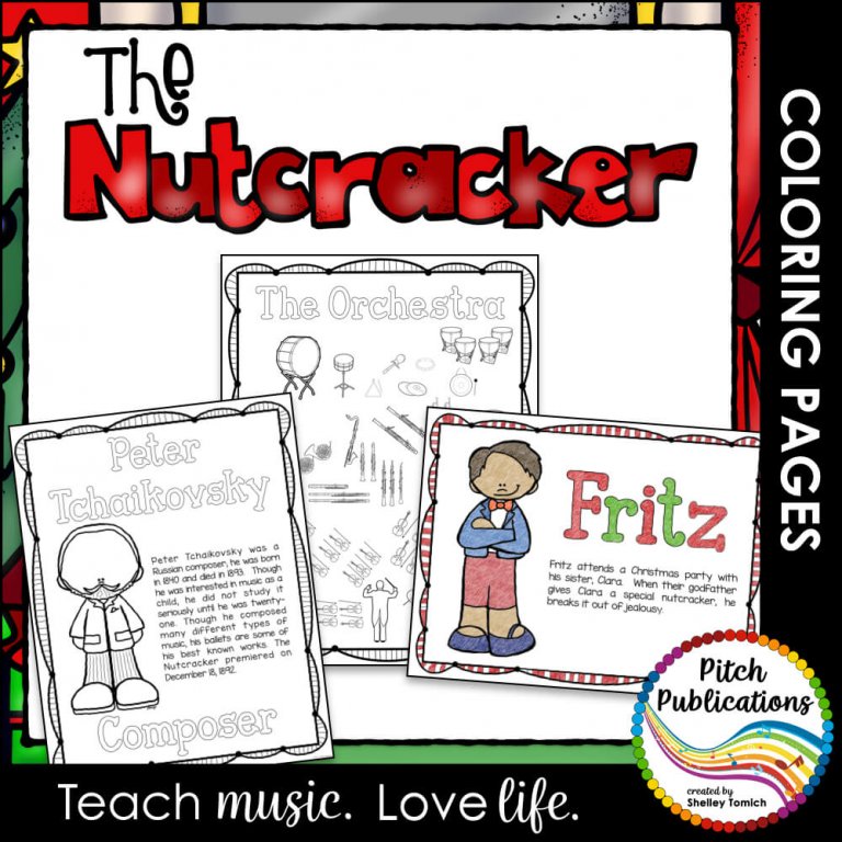 The Nutcracker Series - Educational Coloring Pages