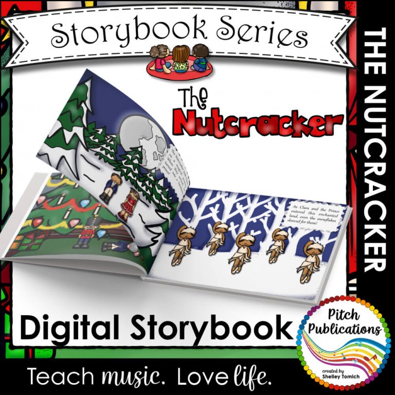 The Nutcracker Storybook - Story Powerpoint - Tell the Nutcracker Story!