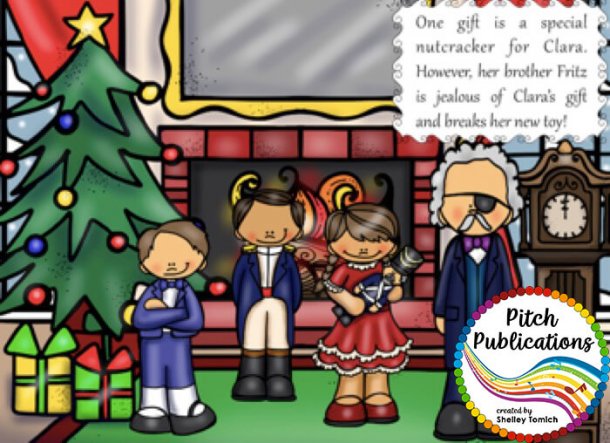 The Nutcracker Storybook - Story Powerpoint - Tell the Nutcracker Story!