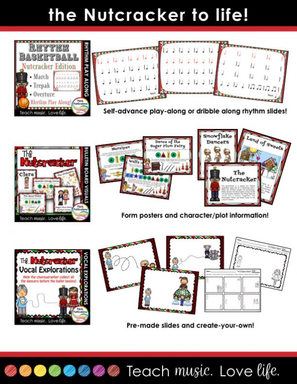 Nutcracker - MEGA BUNDLE - Storybook, Bulletin Boards, & More!