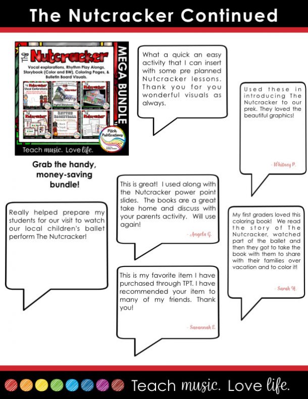 Nutcracker - MEGA BUNDLE - Storybook, Bulletin Boards, & More!