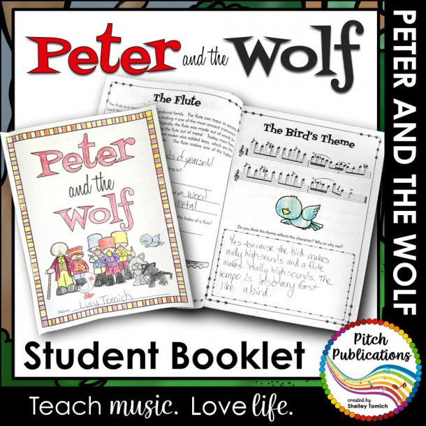 Peter and the Wolf - Student Booklet - Perfect guide for your PATW unit!
