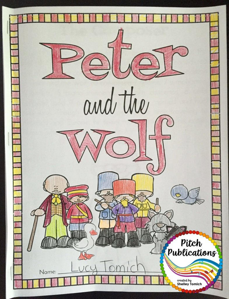 Peter and the Wolf - Student Booklet - Perfect guide for your PATW unit!