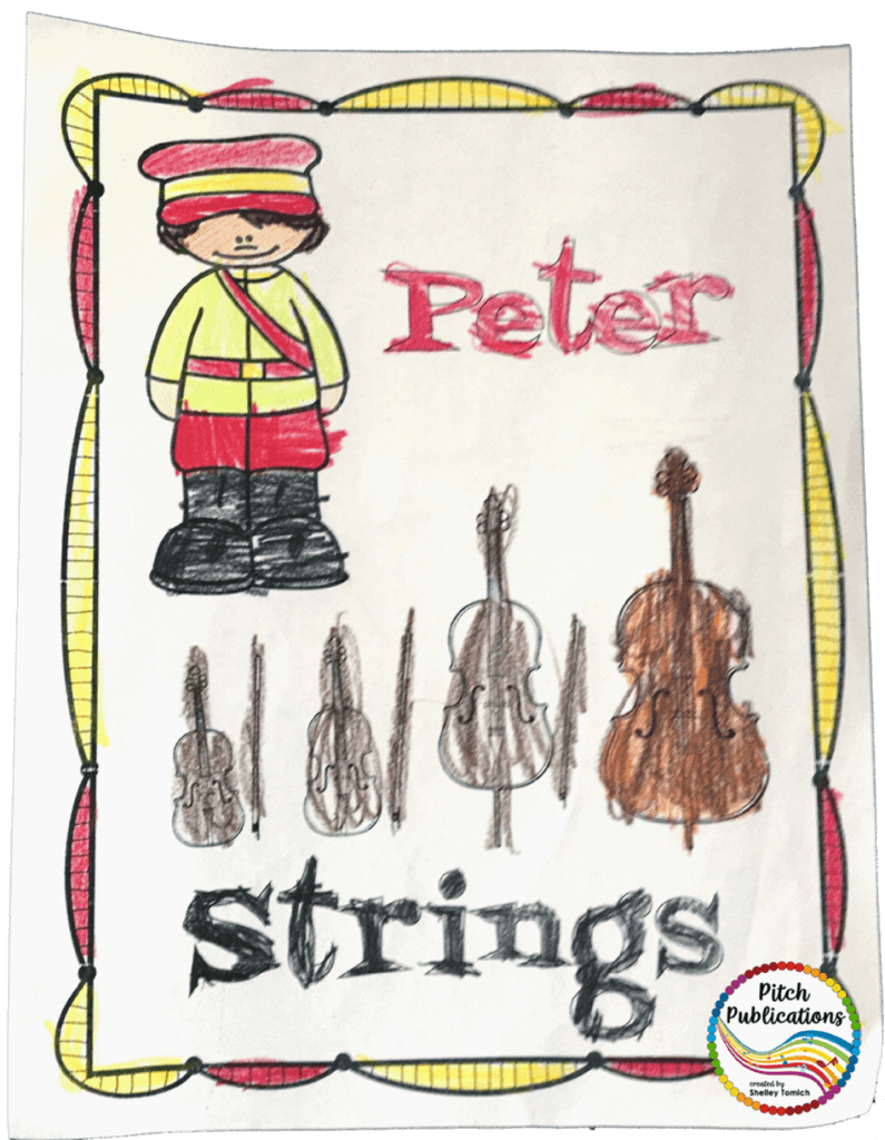 Peter and the Wolf Series - Coloring Activities Pages