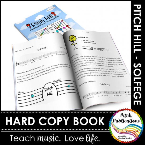 Pitch Hill: Method for Teaching Solfege ****HARDCOPY BOOK****