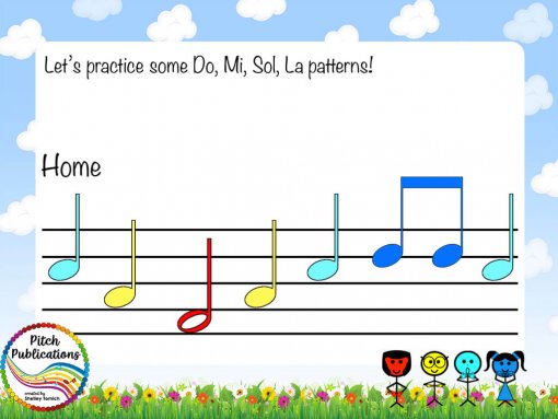 Pitch Hill: Introduce Do {POWERPOINT} - Practice Do, Mi, Sol, La