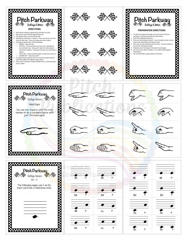 MC: Pitch Parkway - Solfege Do Re Mi Fa Sol La Ti Do Game, Practice