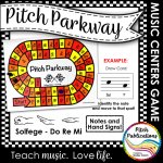 Music Centers: Pitch Parkway - Solfege Do Re Mi Game, Practice