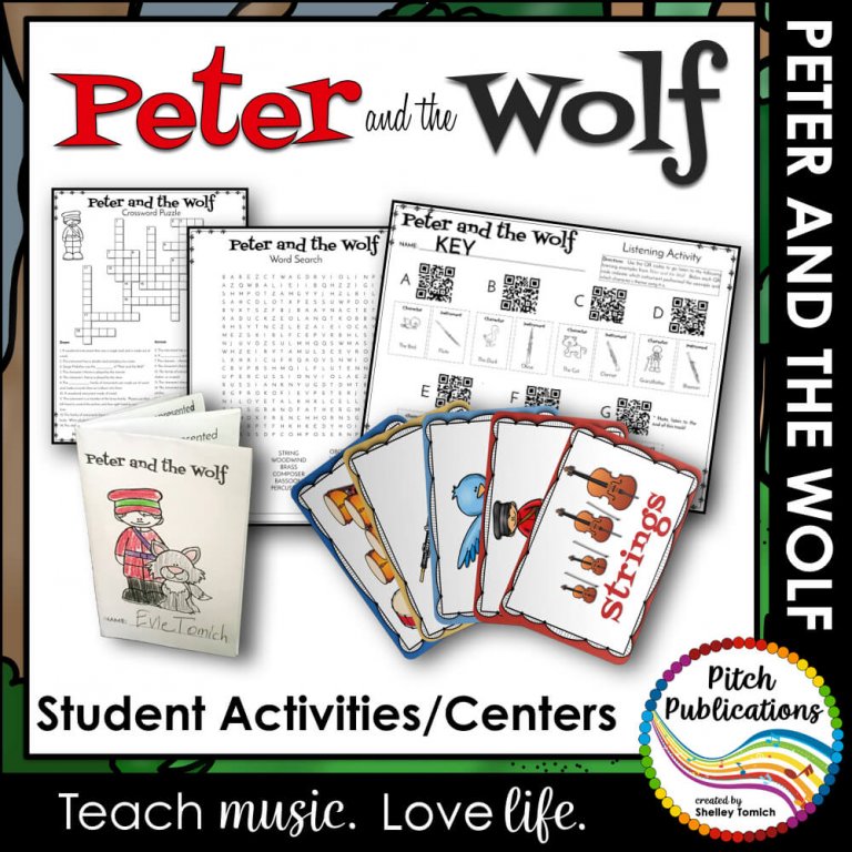 Peter and the Wolf Series - Student Activities (Centers)
