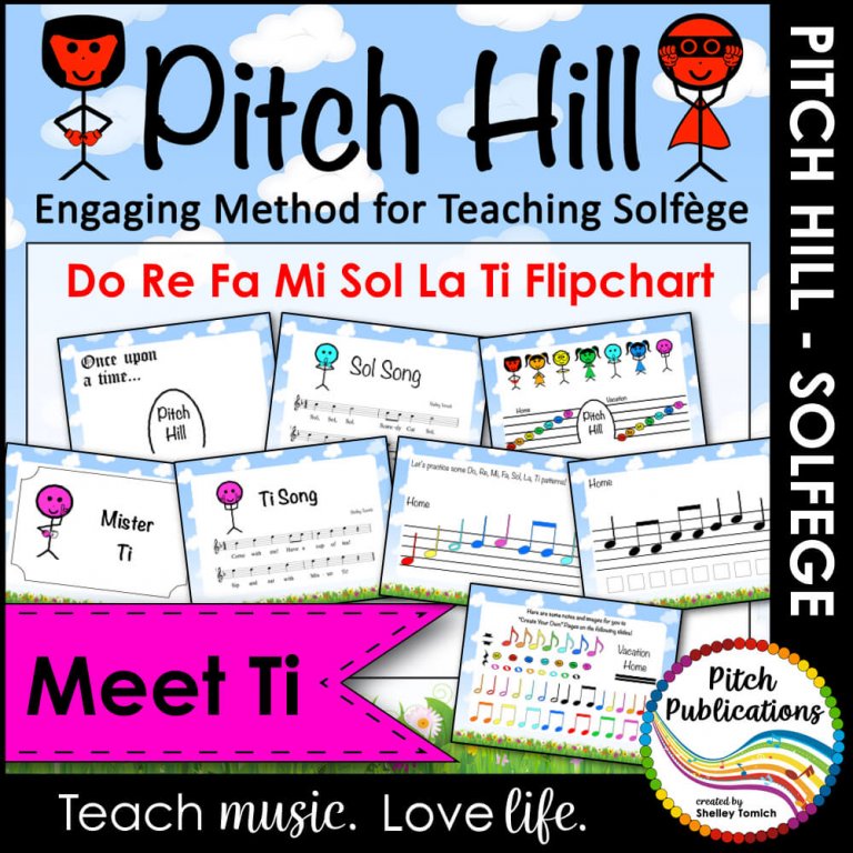 Pitch Hill: FLIPCHART BUNDLE- Do Re Mi Fa Sol La Ti Do Solfege (So)