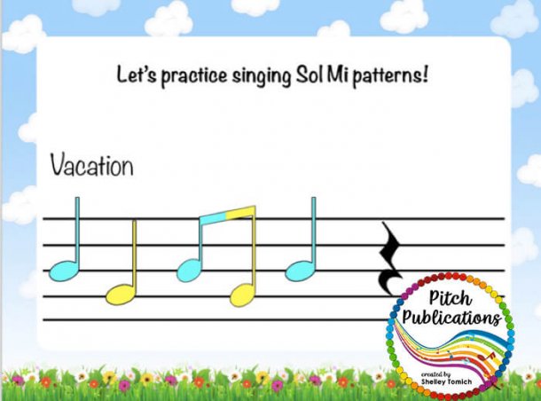 Pitch Hill: Introduce Sol Mi {FLIPCHART} ***FREEBIE*** Teach Solfege