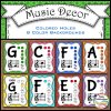 MD - Rainbow Brights - Alto Recorder Fingering Chart Posters v3 HOLES