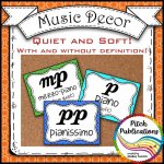 Music Decor - RAINBOW BRIGHTS - Dynamics Posters