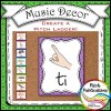 RAINBOW BRIGHTS - Curwen Solfege Hand Signs, Diatonic & Chromatic