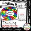 Music Centers: Rhythm Race Counting Edition {BUNDLE} Levels B + 1-9