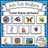 Rhythm Coloring 2B- Color by Note Name - Half Note, Quarter Note/Rest