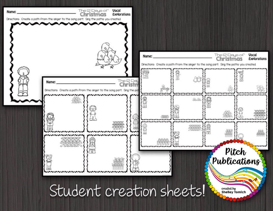 Vocal Explorations - The 12 Days of Christmas - Compose Your Own