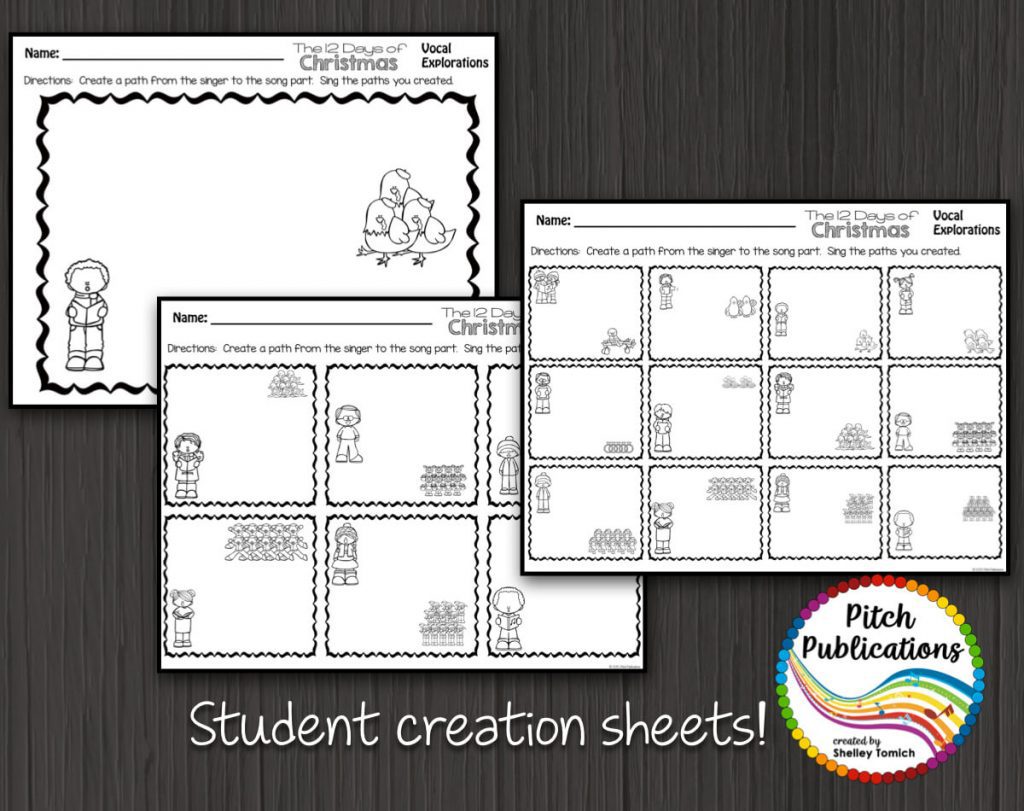 Vocal Explorations - The 12 Days of Christmas - Compose Your Own