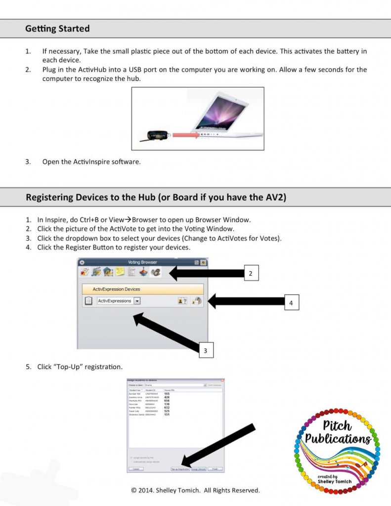 Promethean Activotes Assessment User Guide for the Classroom