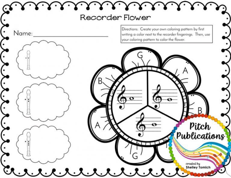 Recorder Resource: BAG Bonanza- 20 Page No-Prep worksheets!!