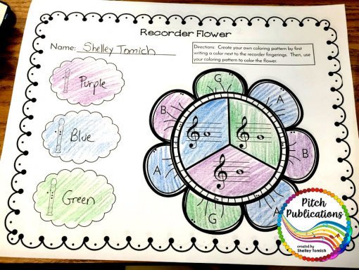 Recorder Resource: BAG Bonanza- 20 Page No-Prep worksheets!!