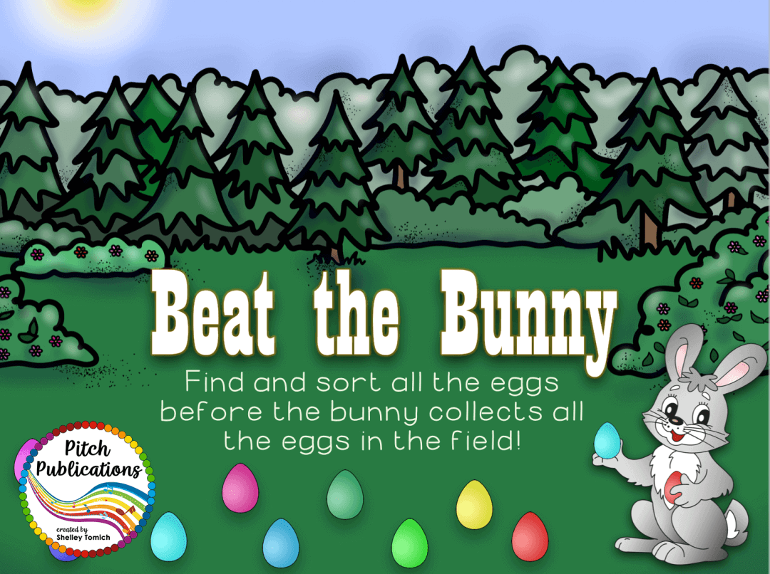 Instruments of the Orchestra Easter Egg Game - Beat the Bunny!