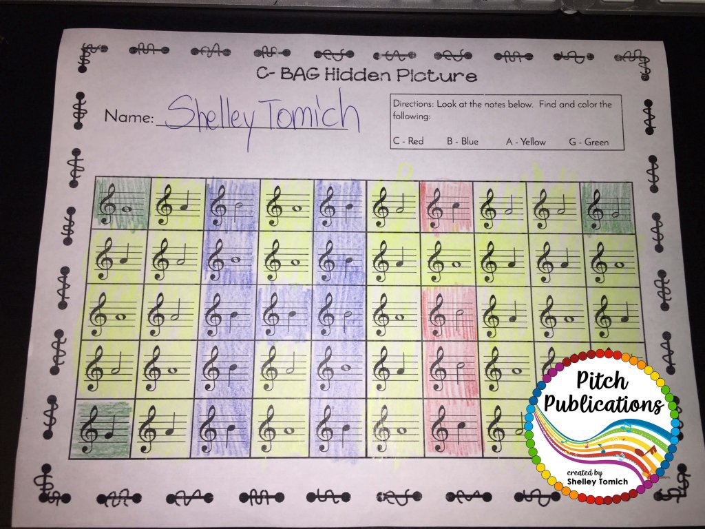 Recorder Resource: C-BAG Bonanza - No-Prep Recorder worksheets!