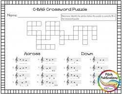 Recorder Resource: C-BAG Bonanza - No-Prep Recorder worksheets!