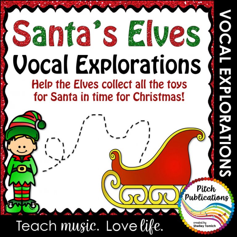 Christmas Vocal Explorations - Santa's Elves Create + Compose Your Own