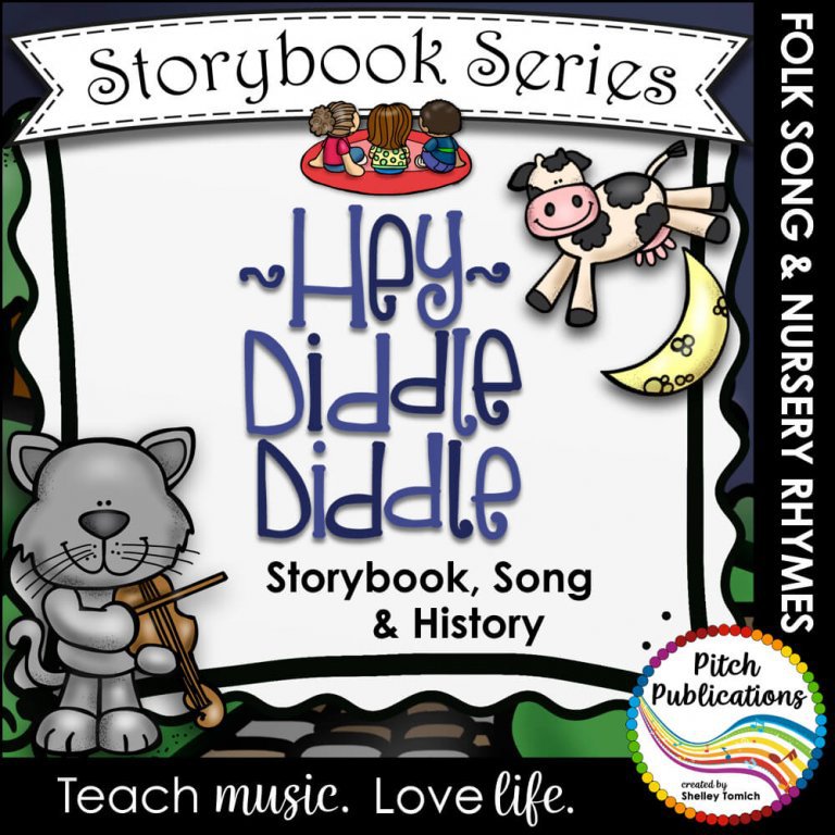 Storybook Series - Hey Diddle Diddle {FREEBIE} Nursery Rhyme