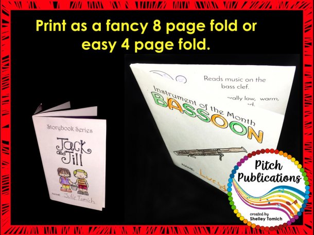 Mini-Book Masterpiece: Storybook Series - Jack and Jill!