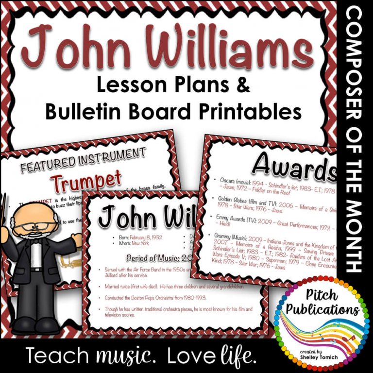 Composer of the Month JOHN WILLIAMS - Activity set
